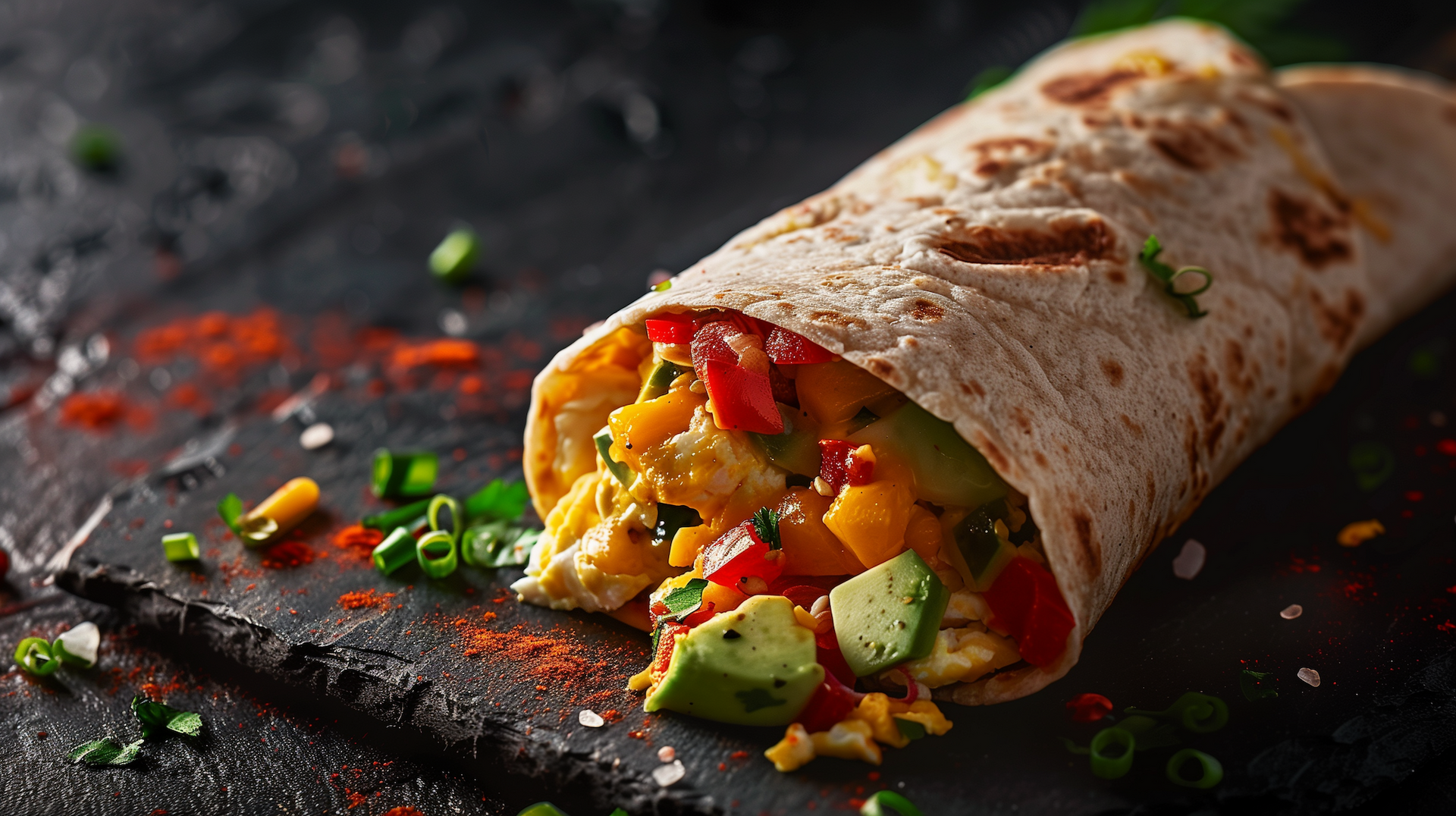 Fiery Mango Habanero Breakfast Wrap – Taste Flavor Co.