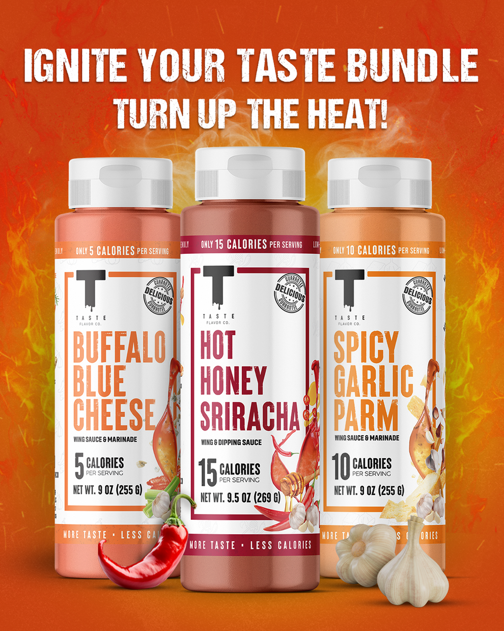 Ignite Your Taste Bundle - 3 Pack – Taste Flavor Co.
