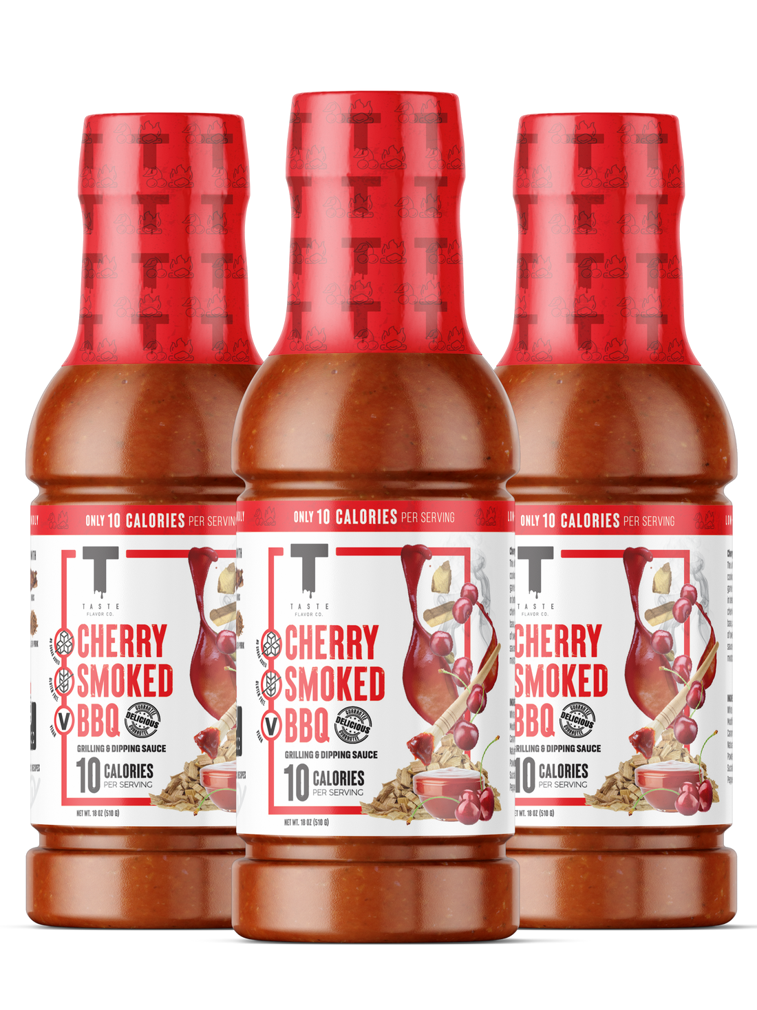 Taste Flavor Co - Cherry Smoked BBQ | Low Calorie Sauce – Taste Flavor Co.